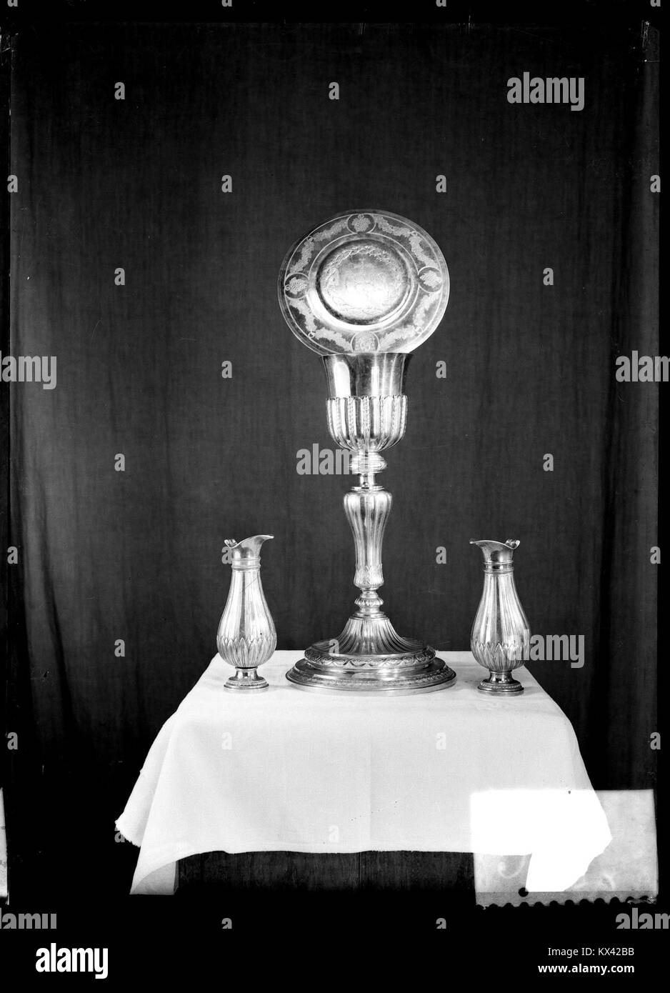 Ecclesiastical objects Black and White Stock Photos & Images - Alamy