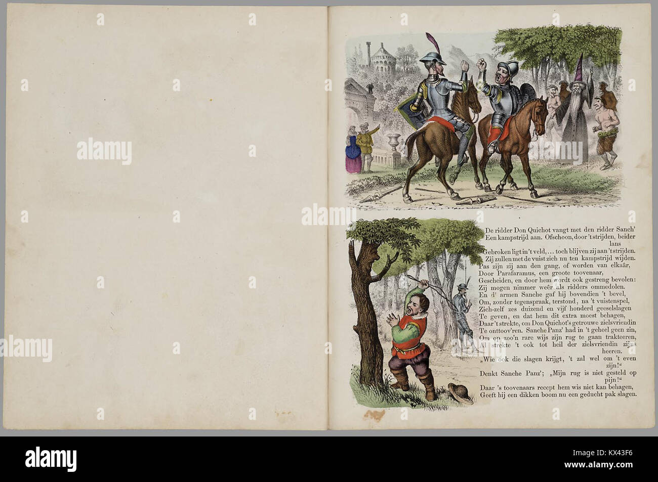 An image from 'The Wonderful Adventures of Don Quixote of La Mancha', a ...