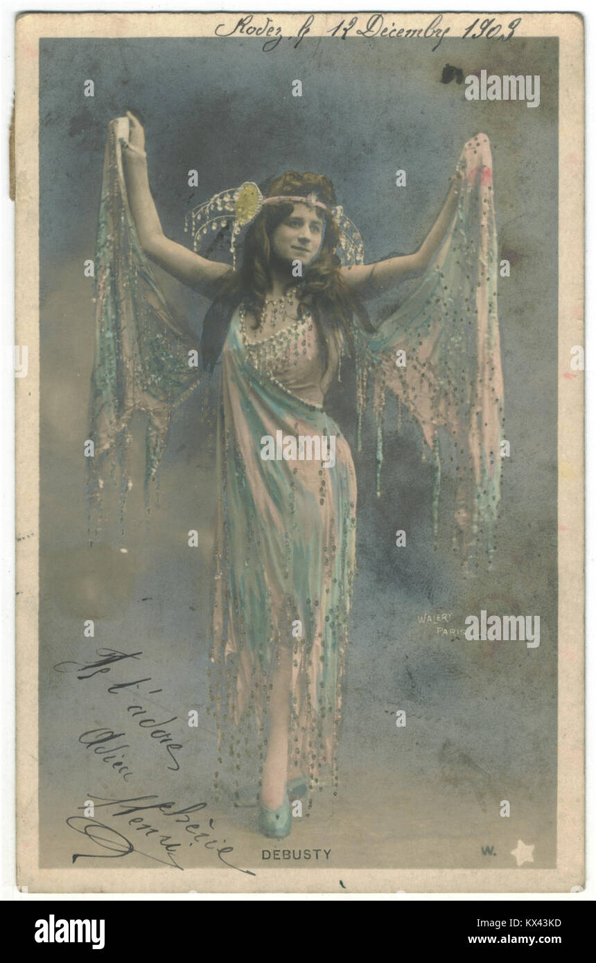 A historical photograph titled 'DEBUSTY W Łazienki', showing a bust in ...