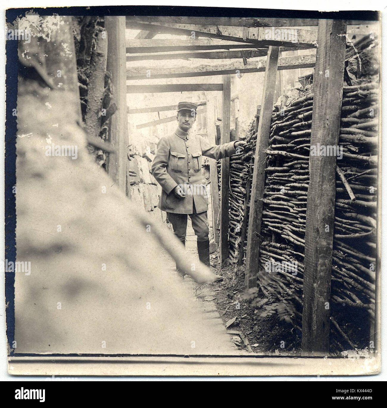 Wwi trench conditions hi-res stock photography and images - Alamy