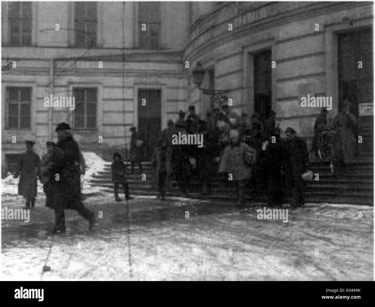 Photograph depicting delegates at the 11th Congress of the Russian ...