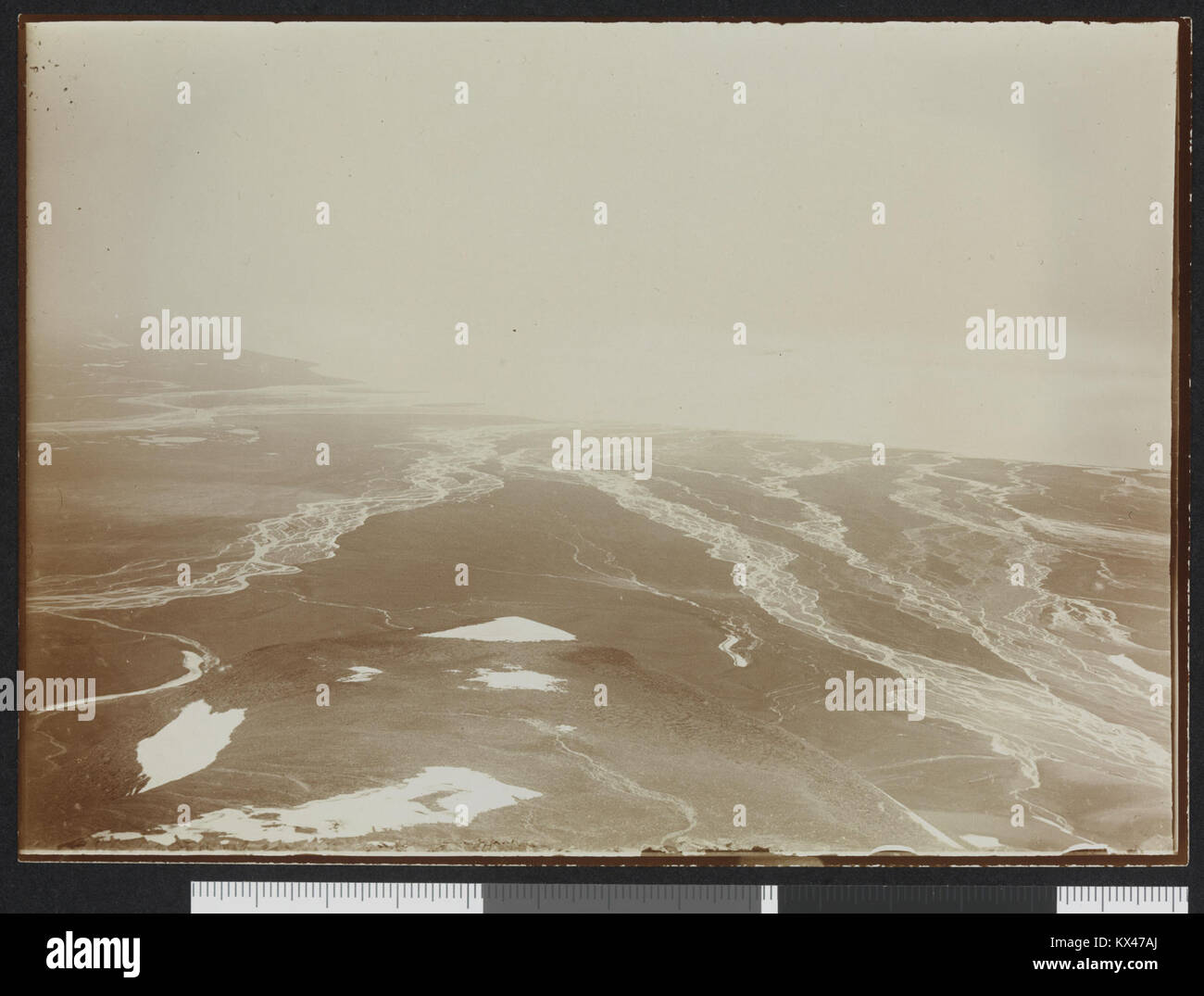 Stormyra delta in Stordalen, Norway, extends 7 km and holds historical ...
