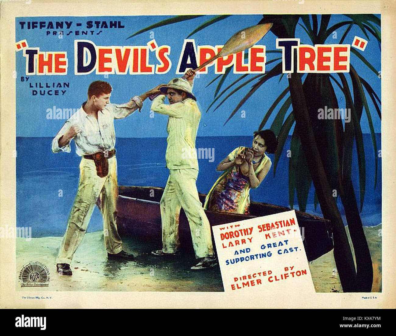 The 'Devil's Apple Tree' is a film featuring a lobby card from its ...