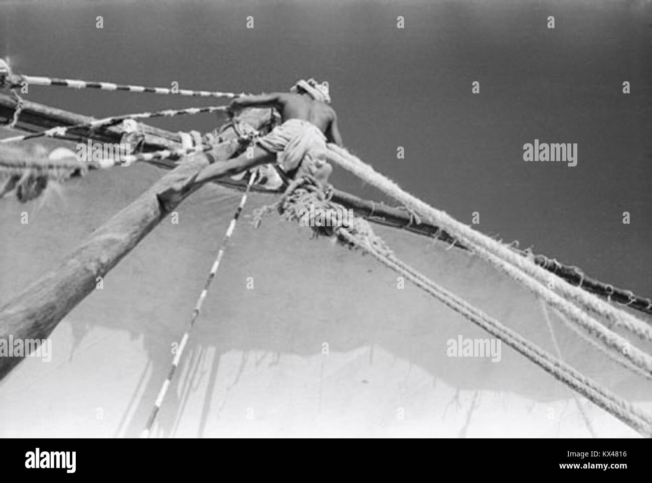 Traditional skills on a traditional boat hi-res stock photography and ...