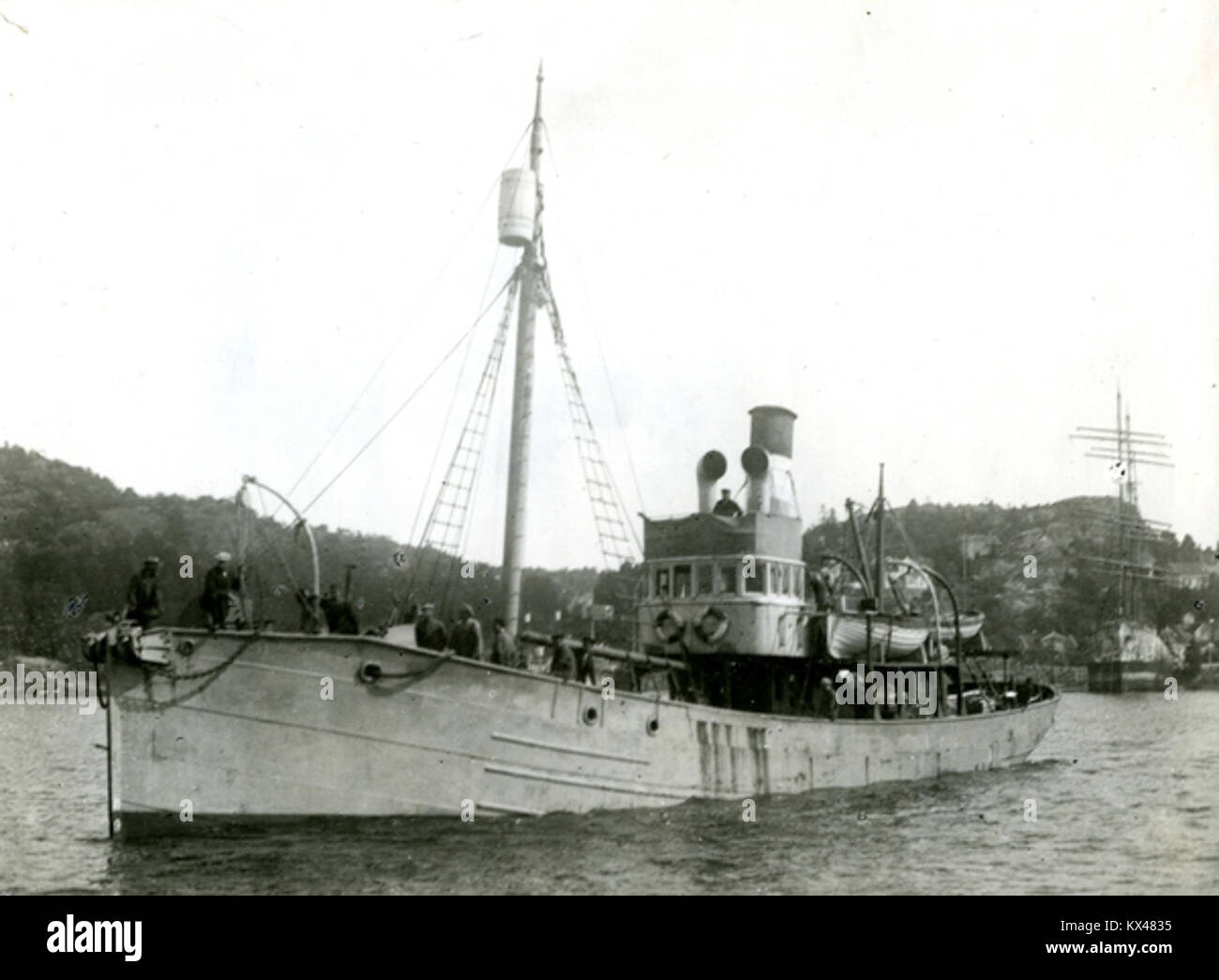 Boat of a whale catcher hi-res stock photography and images - Alamy