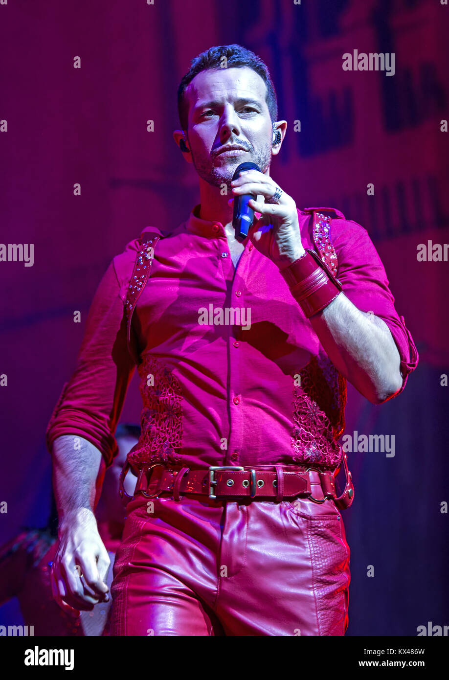 Steps performing at the Liverpool Echo Arena Featuring: Steps, Lee ...