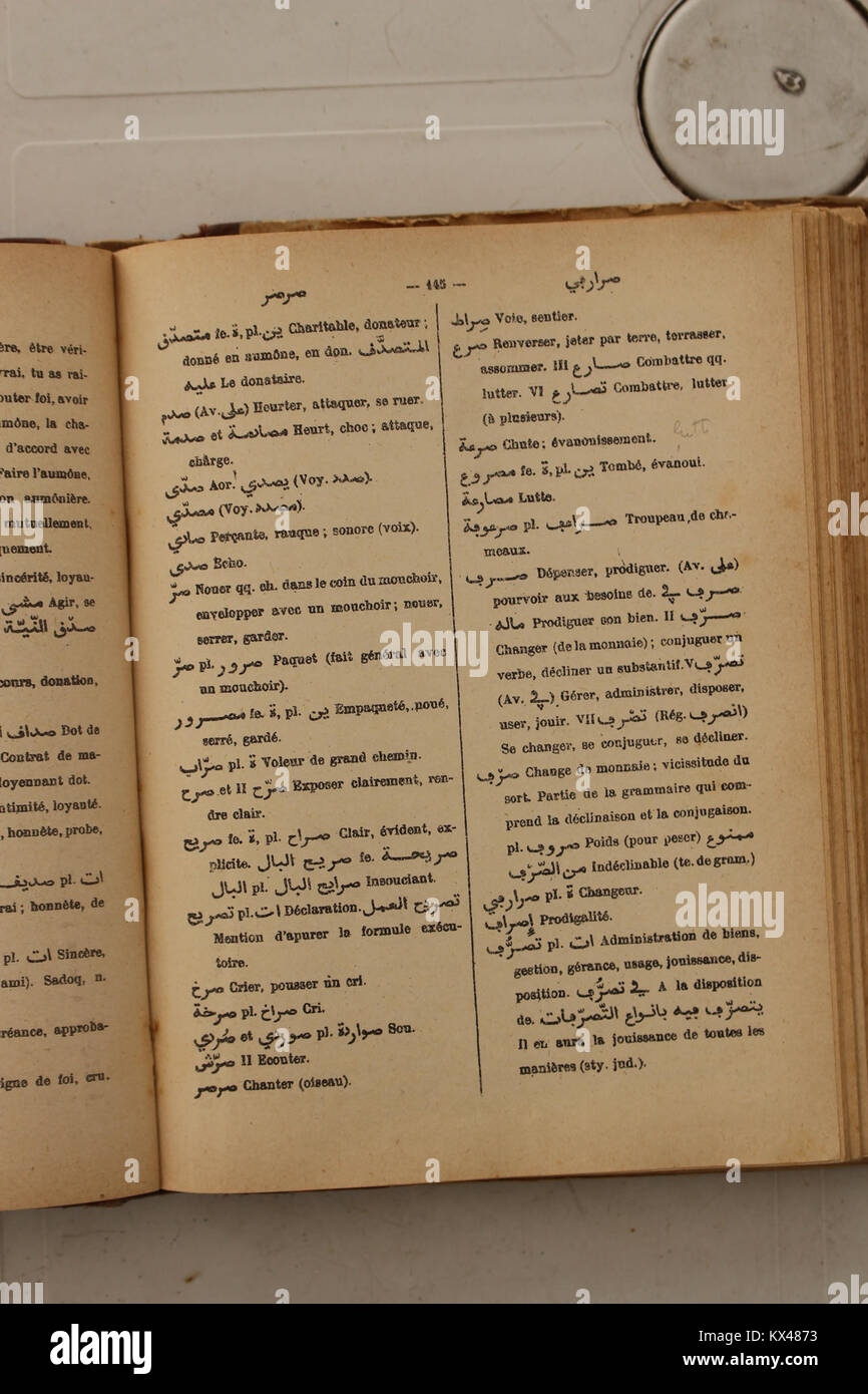 A French-Arabic dictionary by Alfred Nicolas published in 1938 ...