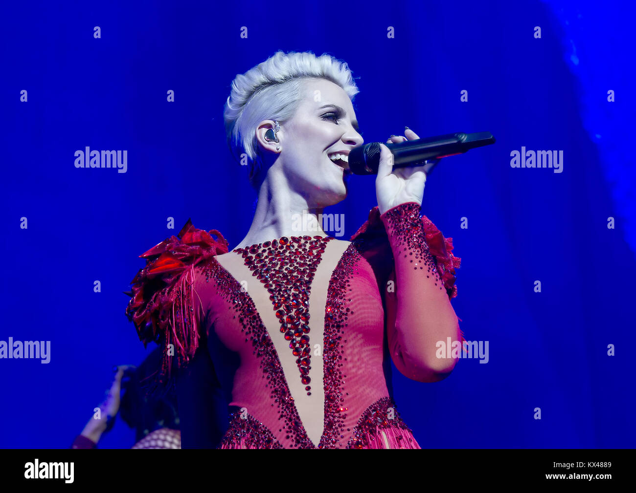 Steps performing at the Liverpool Echo Arena Featuring: Steps, Claire ...