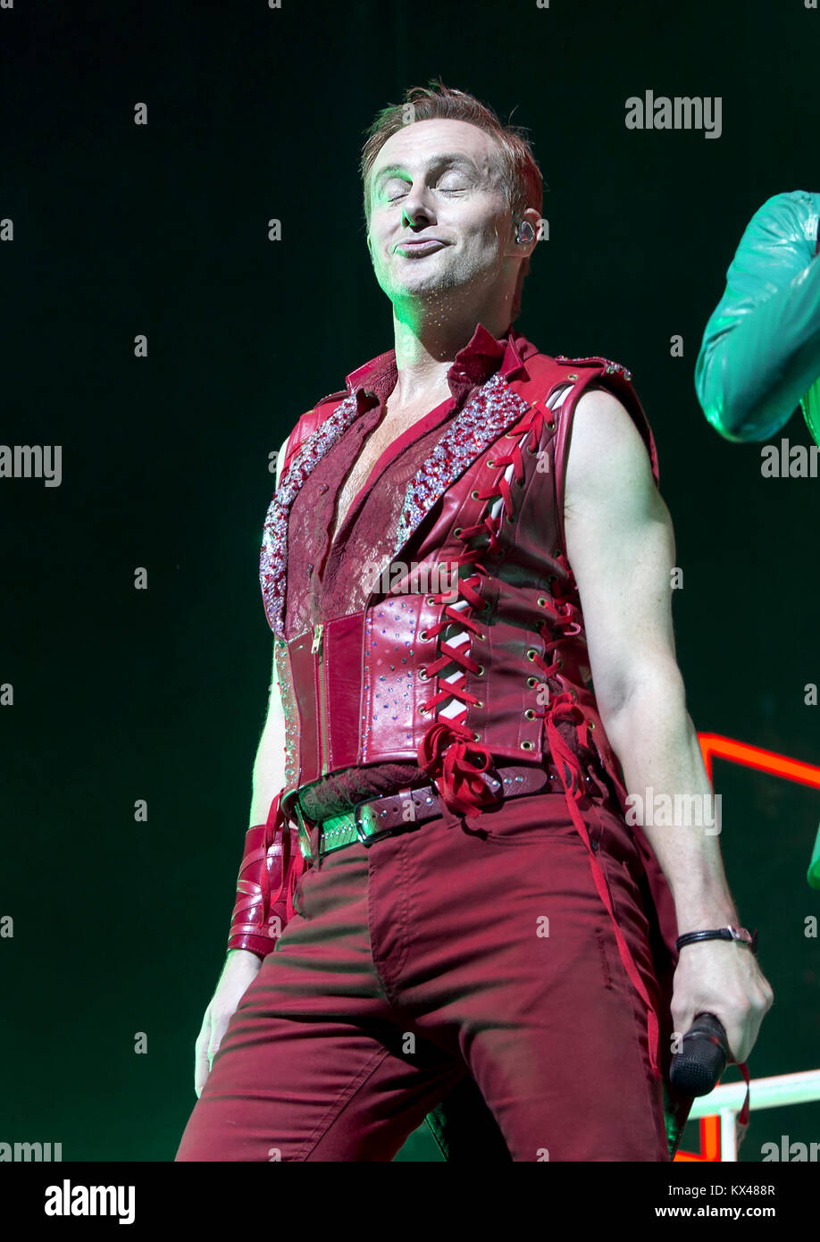 Steps performing at the Liverpool Echo Arena Featuring: Steps, Ian 'H ...