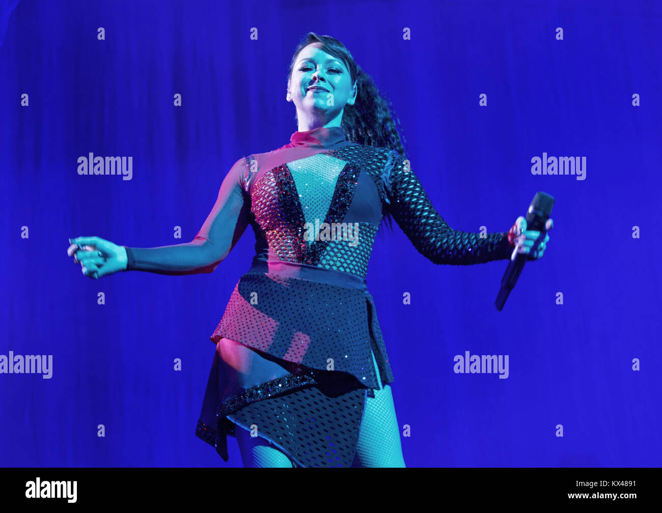 Steps performing at the Liverpool Echo Arena Featuring: Steps, Lisa ...