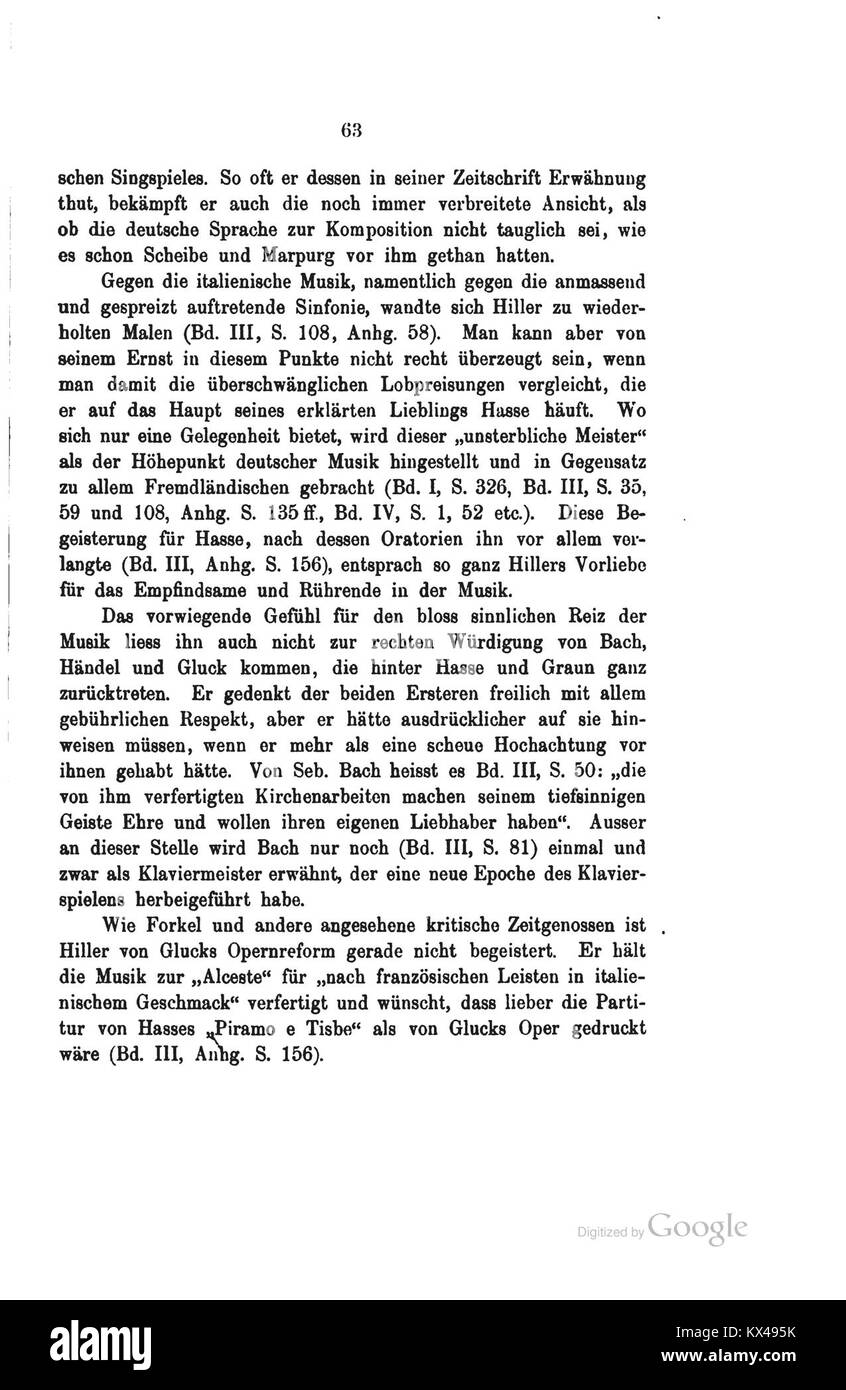 'Die Anfänge des musikalischen Journalismus' covers the origins of ...