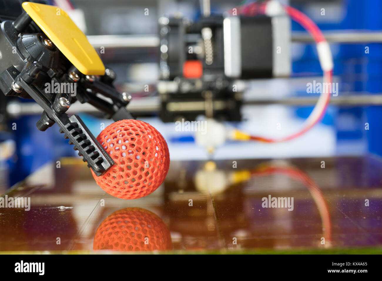 homemade 3D printer to print plastic prototypes Stock Photo - Alamy