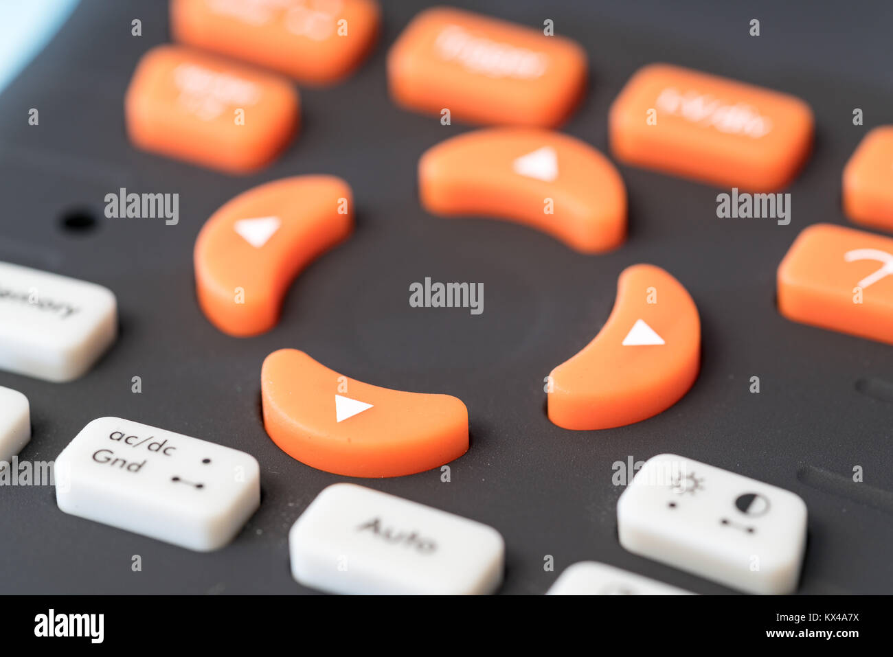 buttons on modern medical device Stock Photo - Alamy