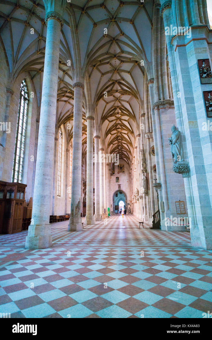 Ulm, Germany June 17, 2016: Interior of the Ulm Cathedral (Ulmer ...