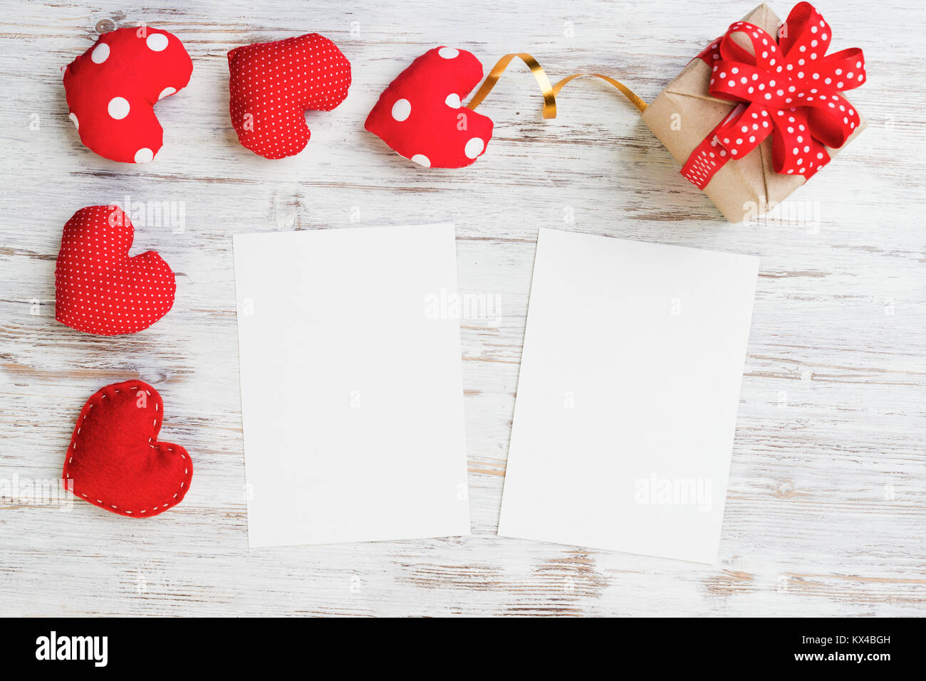 Blank paper for writing message Stock Photo - Alamy