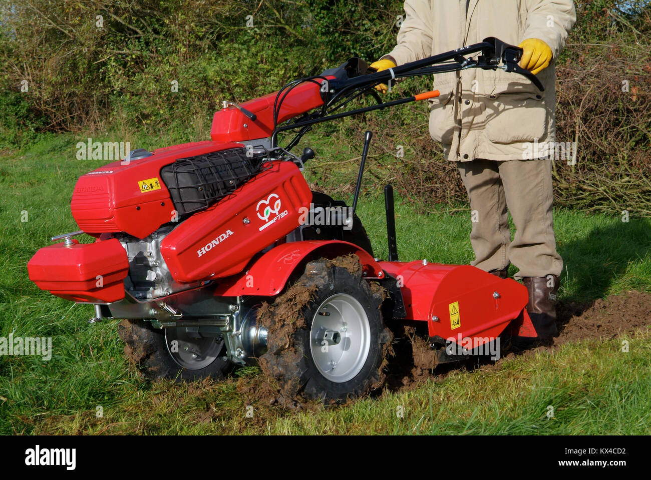Garden rotavator hi-res stock photography and images - Alamy