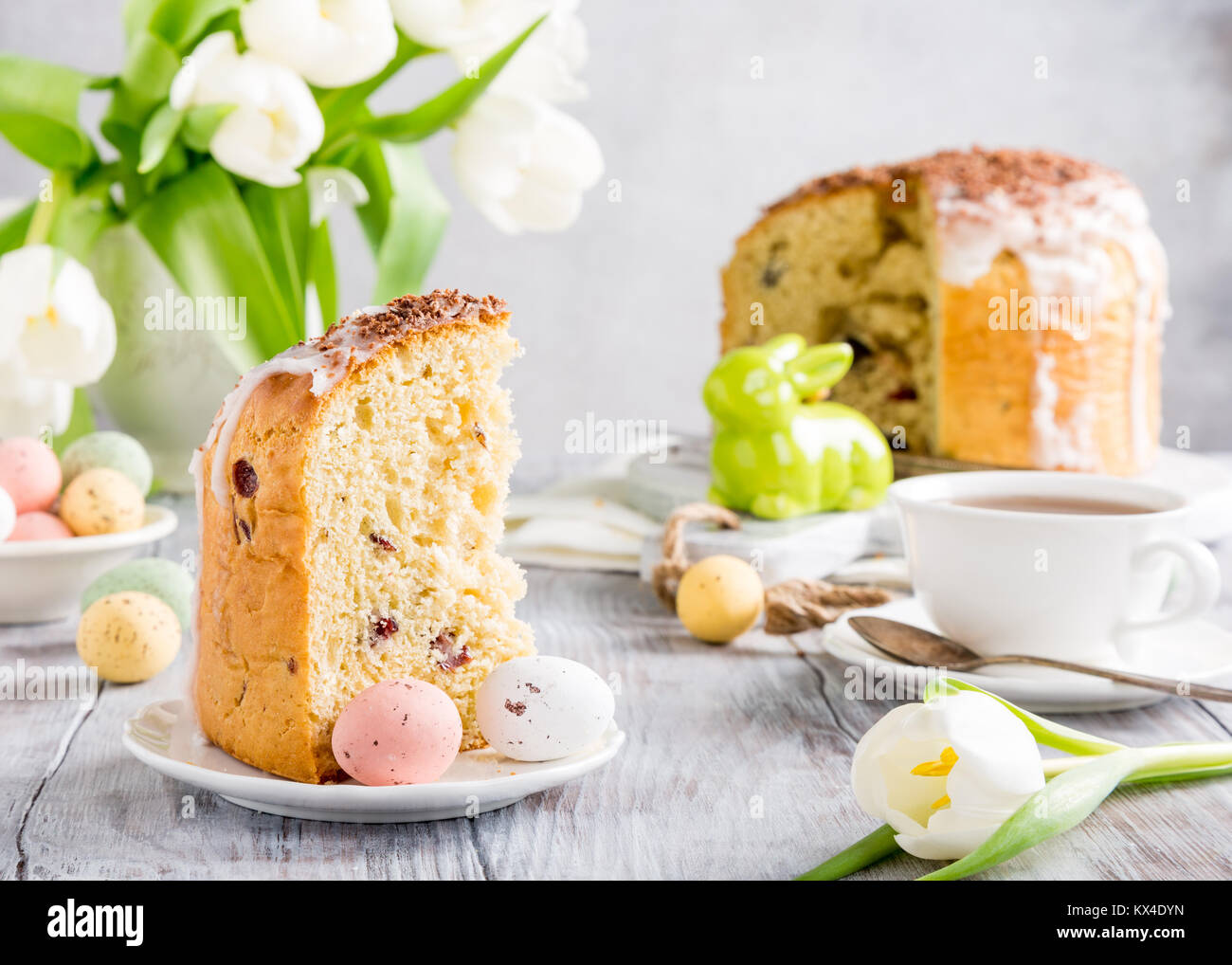 Easter orthodox sweet bread Stock Photo - Alamy