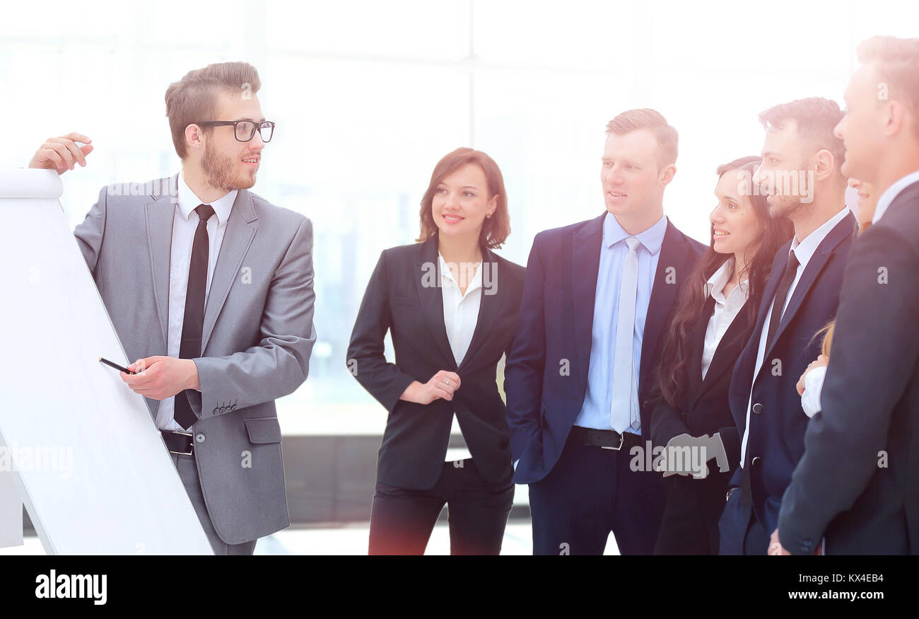 Business people at presentation in office Stock Photo - Alamy