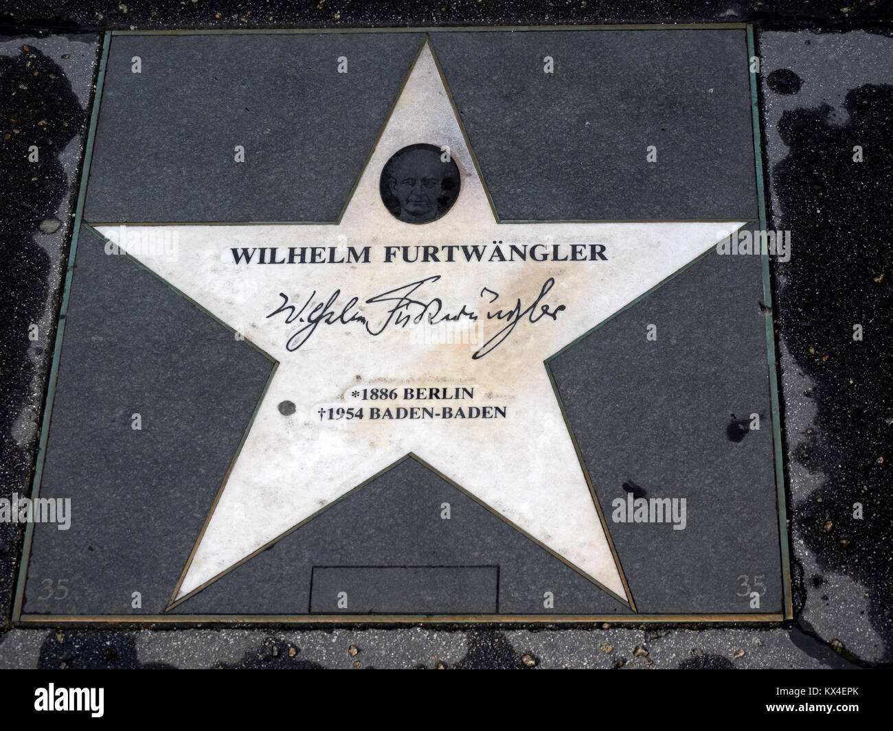 Commemorative Pavement Star High Resolution Stock Photography and ...