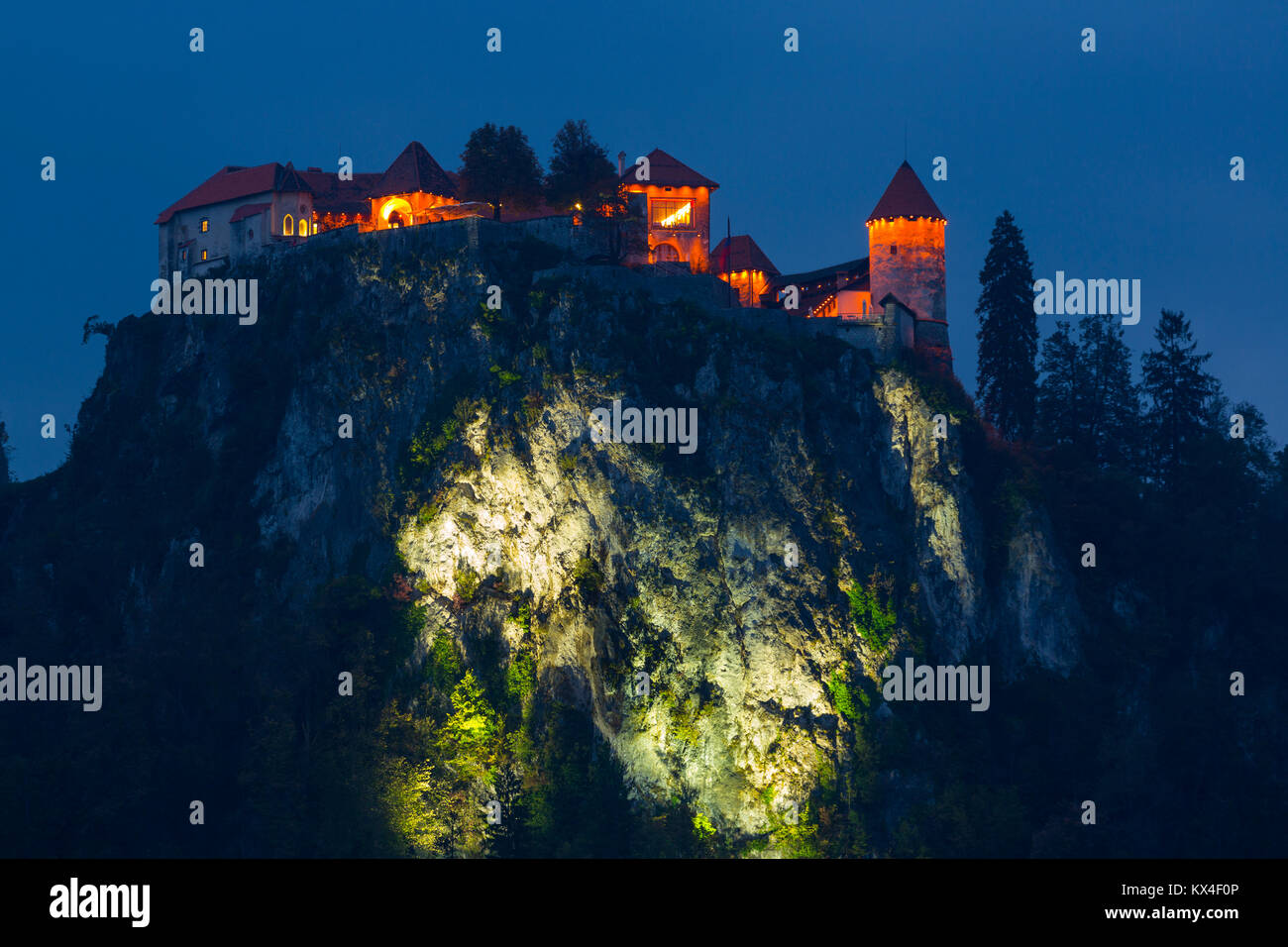 Bled Castle, Bled, Slovenia, Europe Stock Photo - Alamy