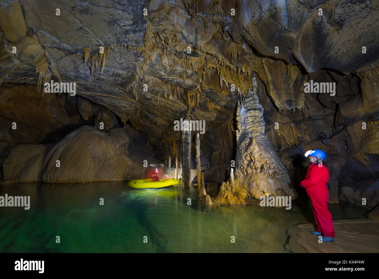 Cross Cave (Slovene: Križna jama), also named Cold Cave under Cross ...