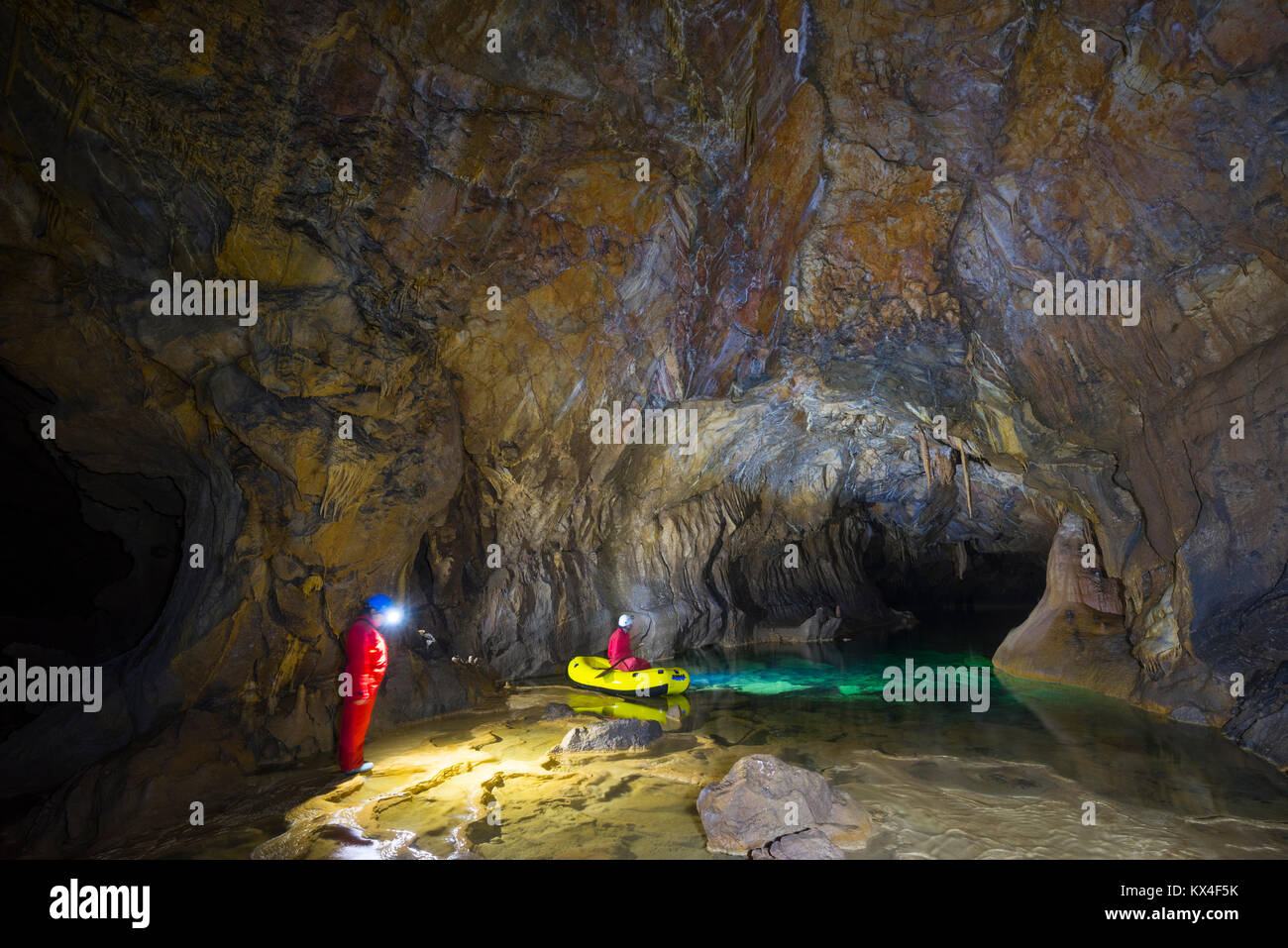 Cross Cave (Slovene: Križna jama), also named Cold Cave under Cross ...