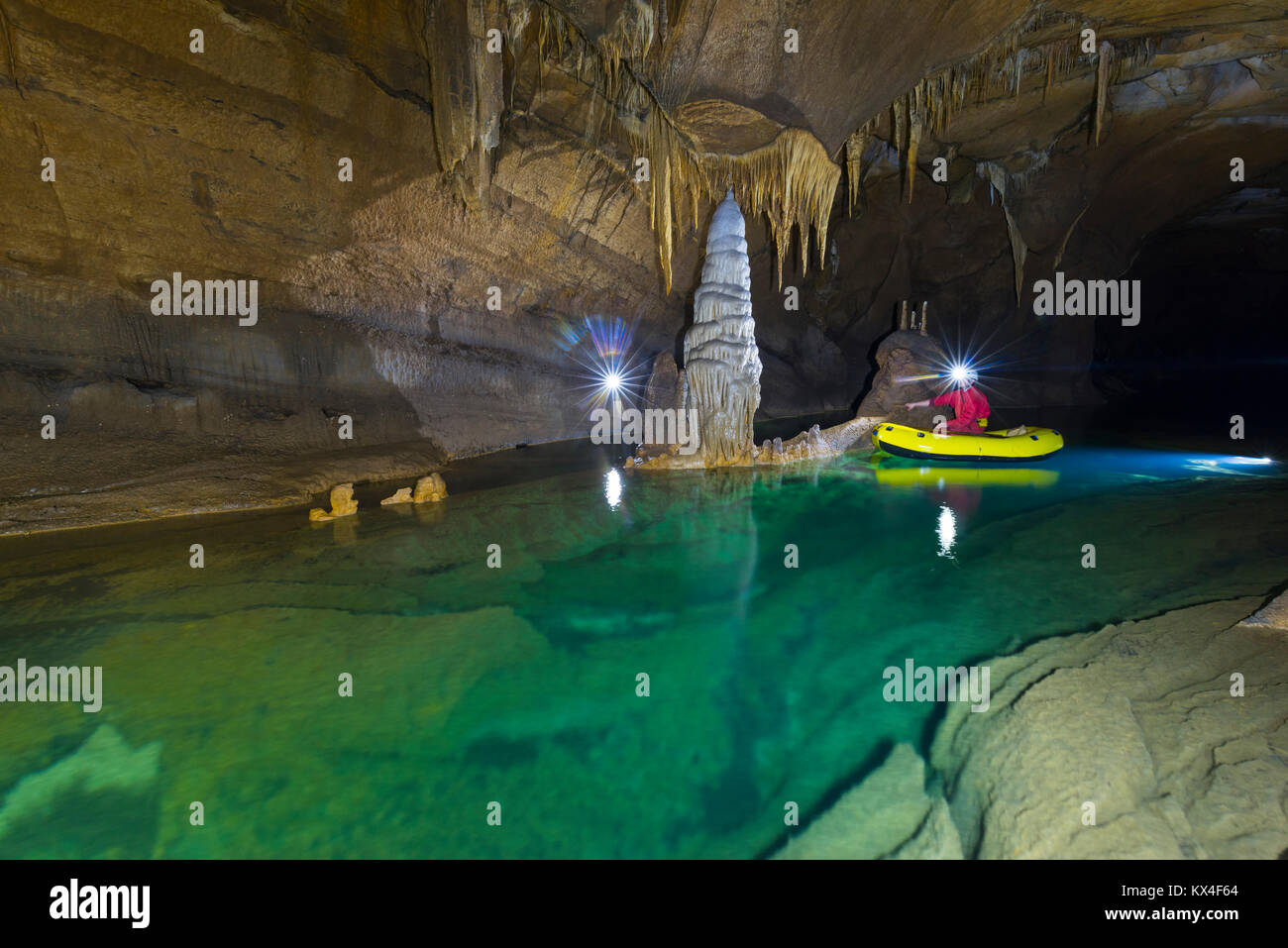 Cross Cave (Slovene: Križna jama), also named Cold Cave under Cross ...