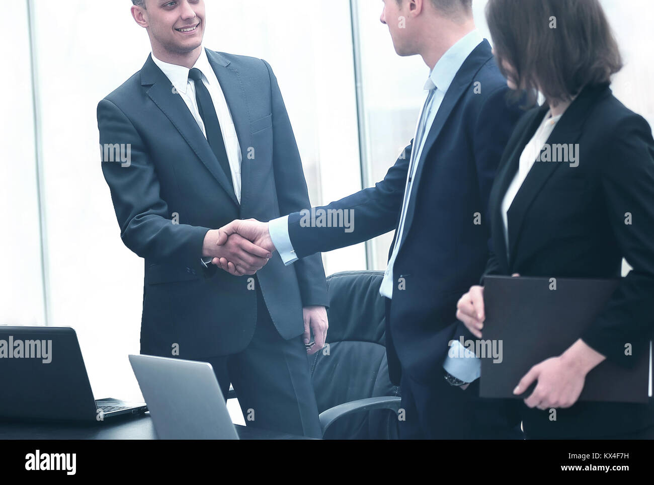 professional business people shaking hands Stock Photo - Alamy