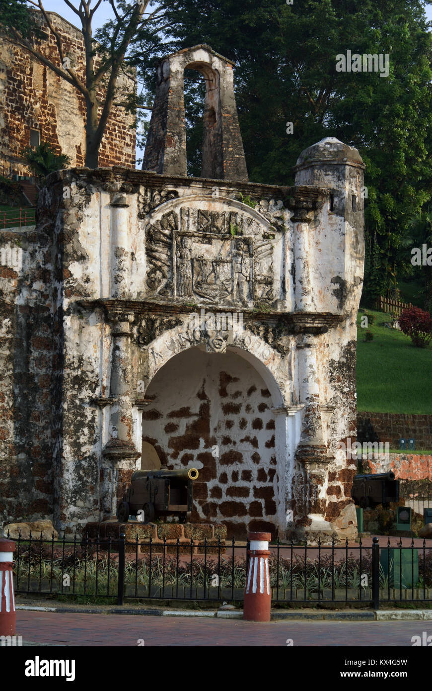 Old fort in Melaka, Malaysia Stock Photo - Alamy