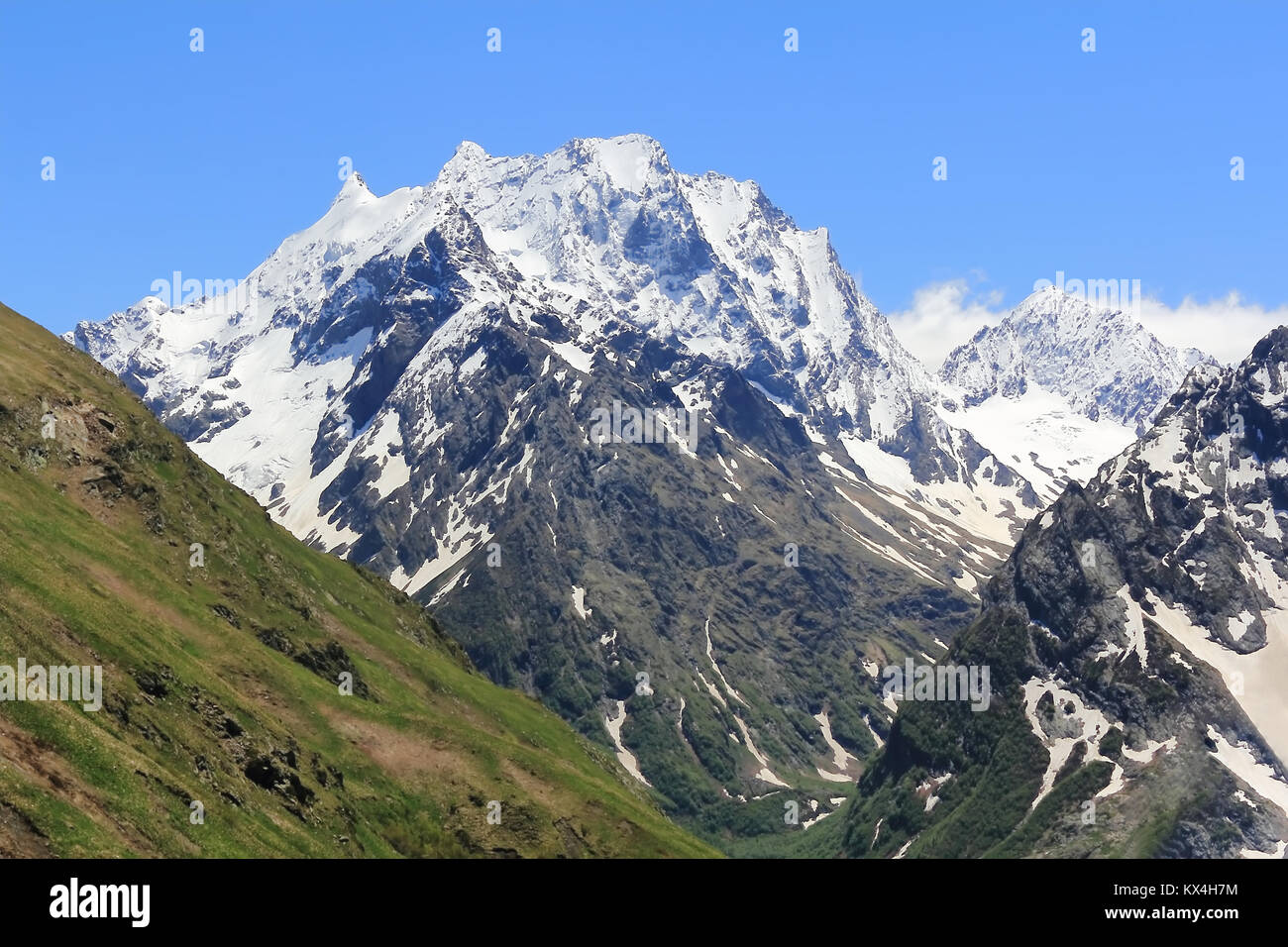 Image scenery caucasus mountains hi-res stock photography and images ...