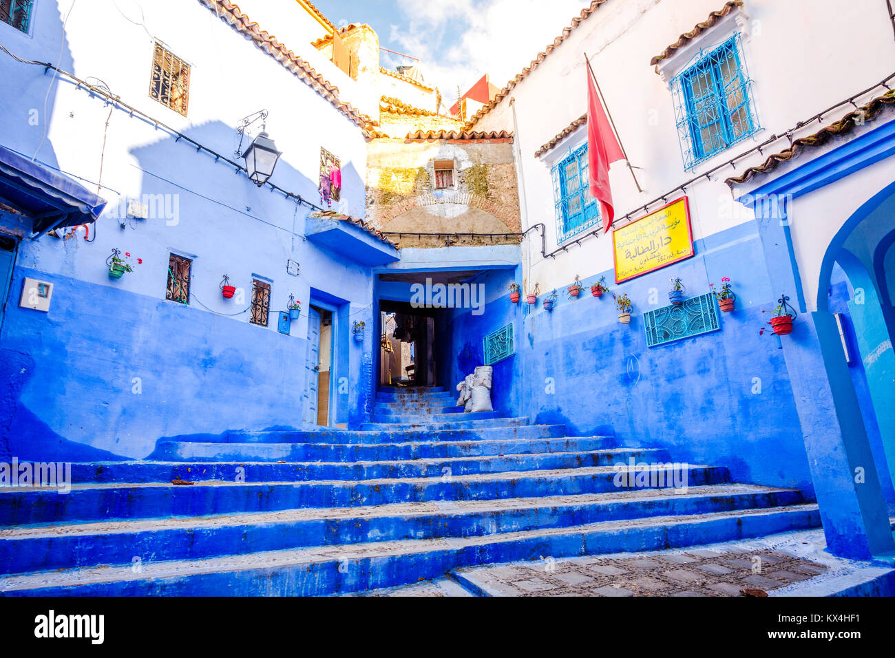 The blue city morocco hi-res stock photography and images - Alamy
