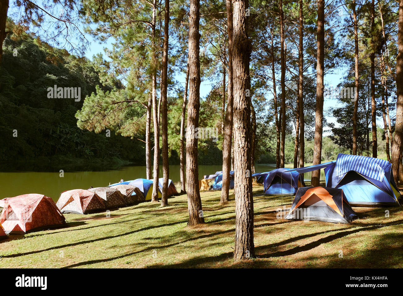 Pang Tong Under Royal Forest Park ( Pang ung ) at Mae Hong Son Province ...