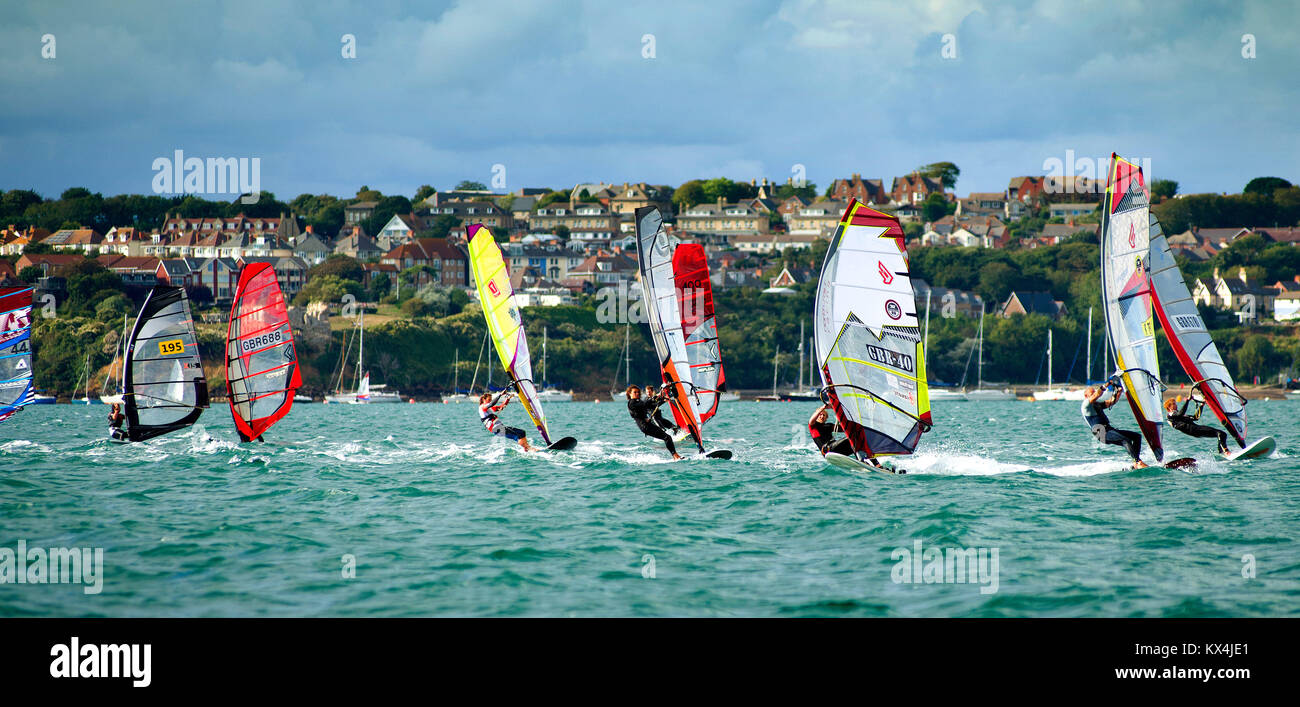 Windsurfers uk hi-res stock photography and images - Alamy