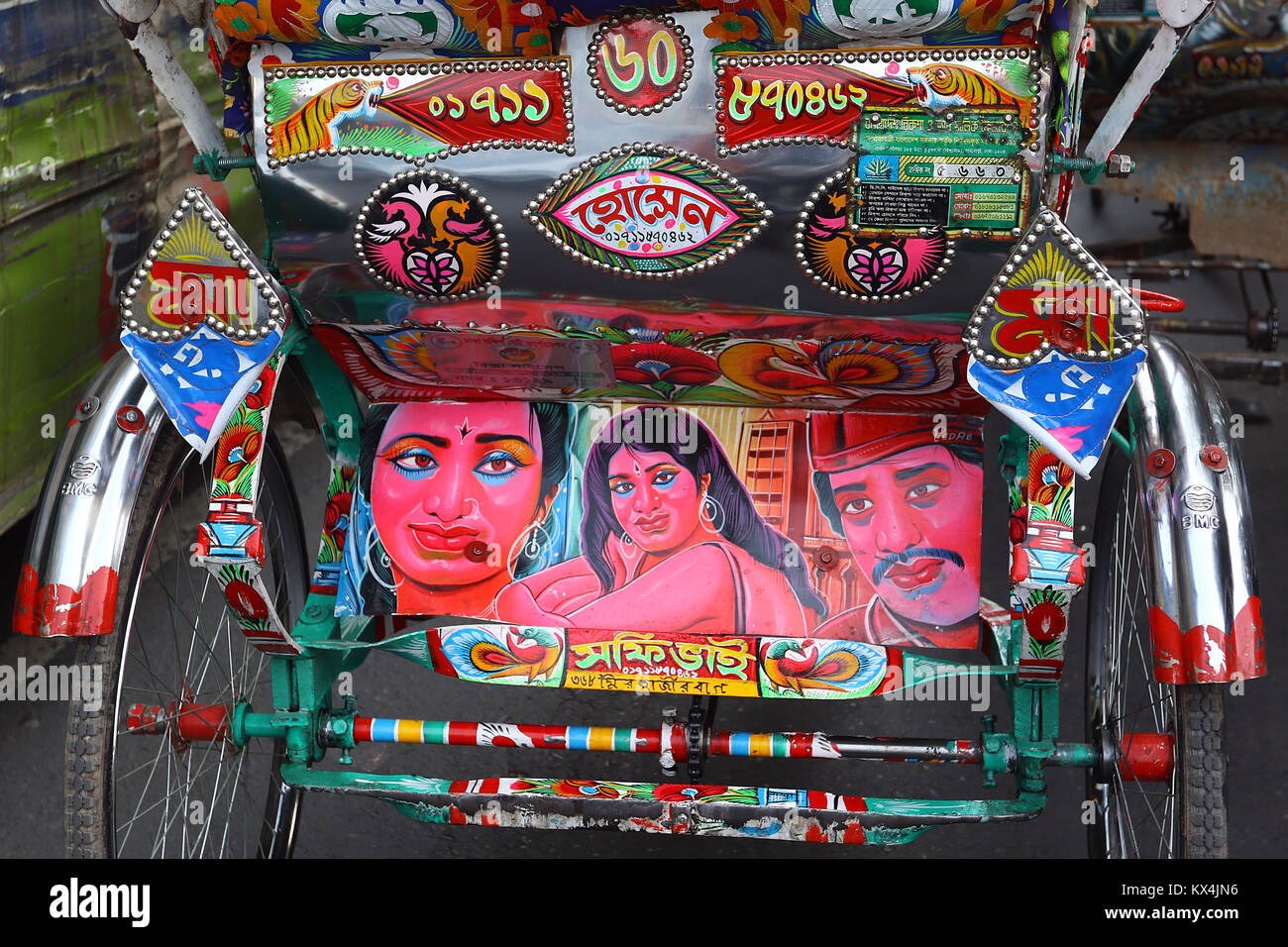 Rickshaw art hi-res stock photography and images - Alamy