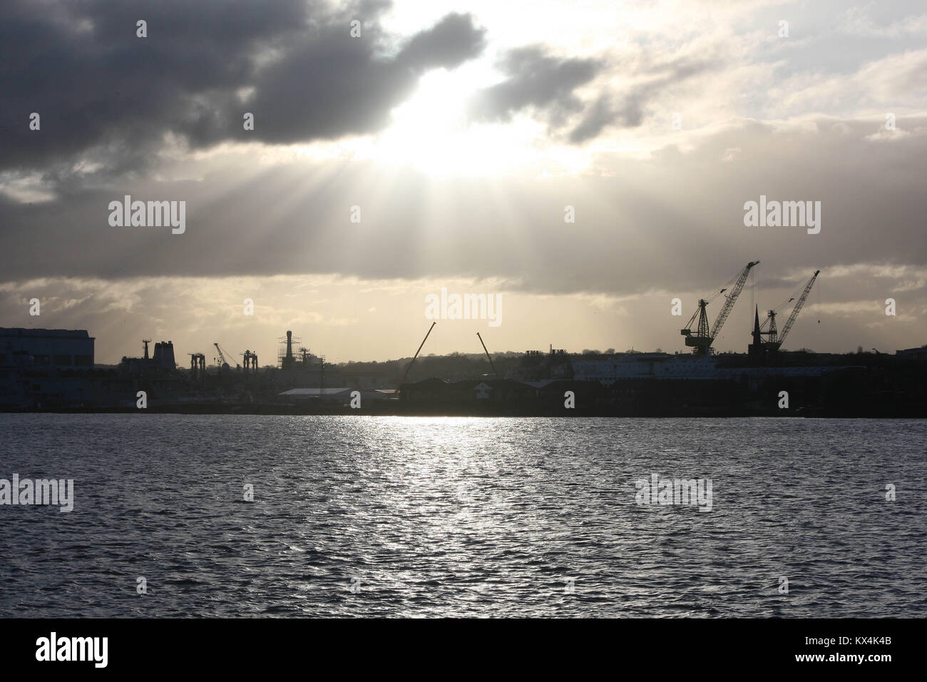 Skyline liverpool through albert hi-res stock photography and images ...