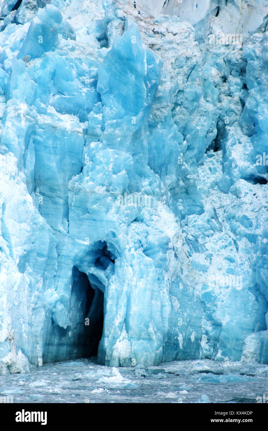 Beautiful blue glacier Stock Photo - Alamy