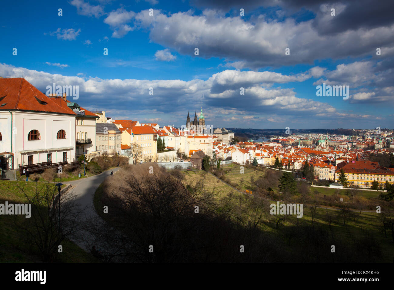 Prague vitus cathedral march hi-res stock photography and images - Alamy