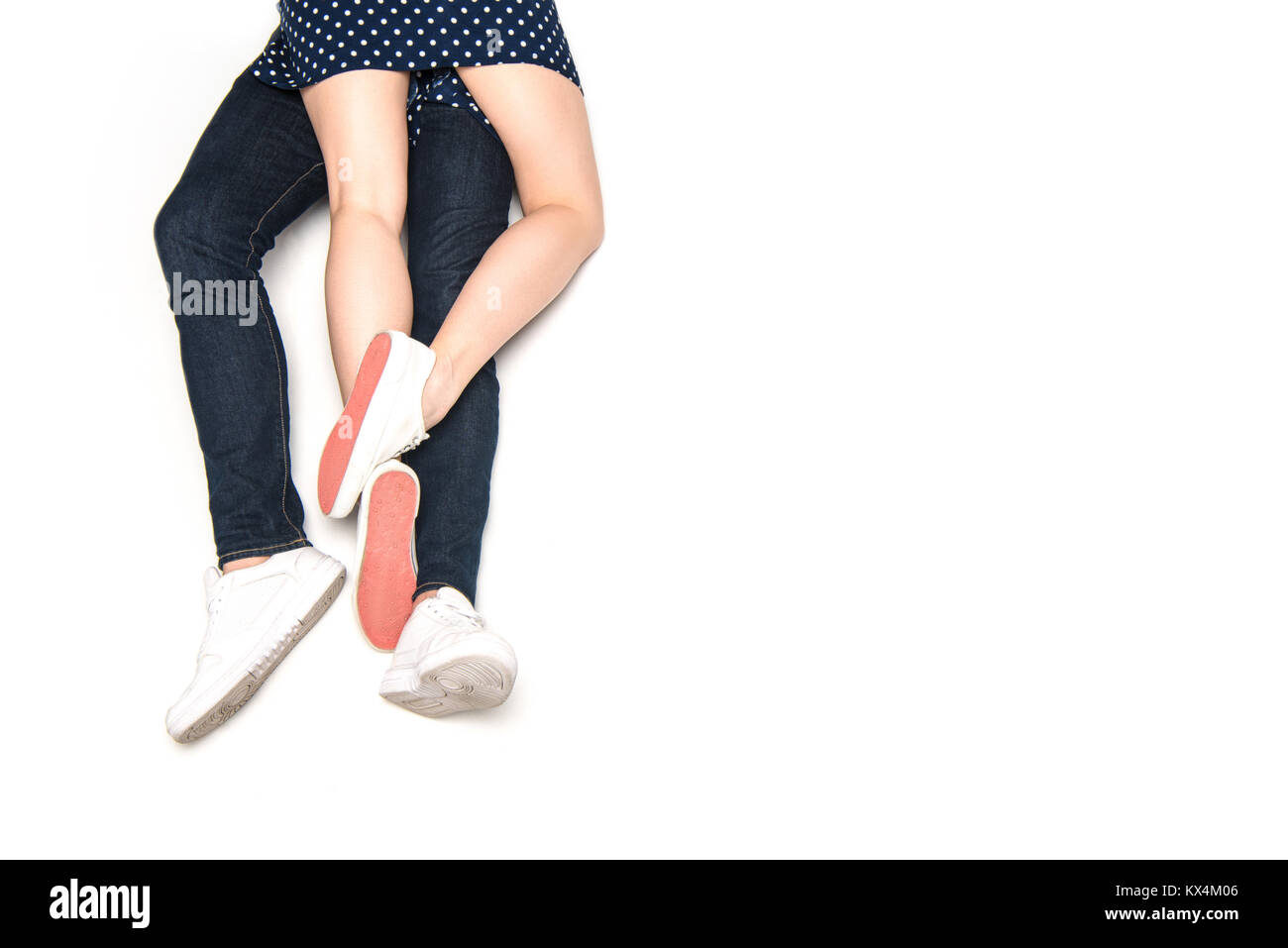 Couple resting together Cut Out Stock Images & Pictures - Alamy