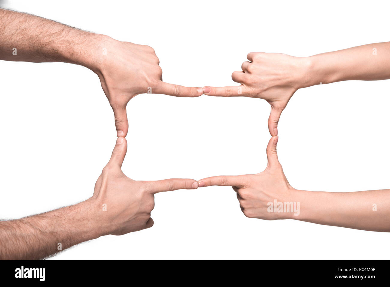 Man hands frame gesture hi-res stock photography and images - Alamy