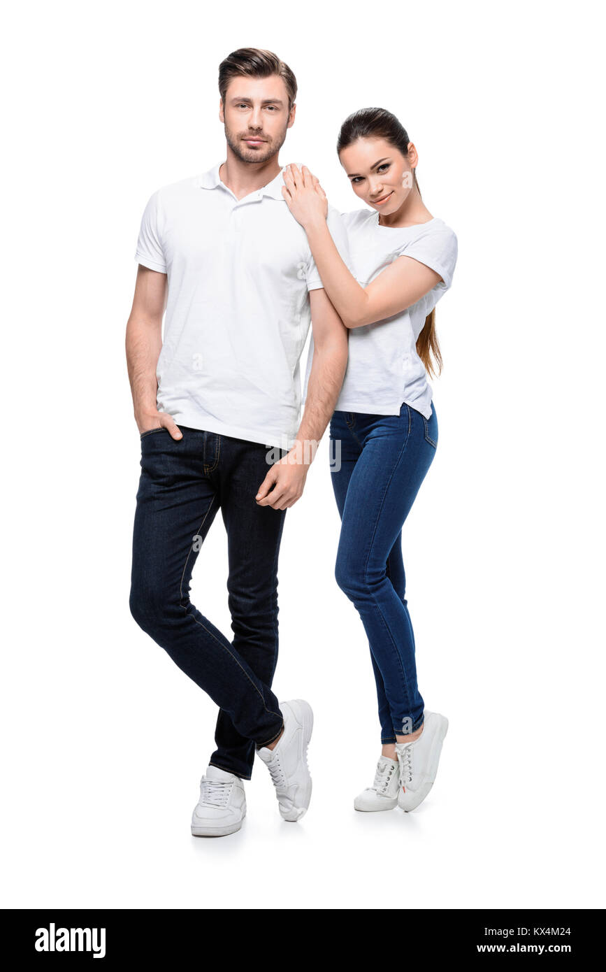Couple happy love smiling Cut Out Stock Images & Pictures - Alamy