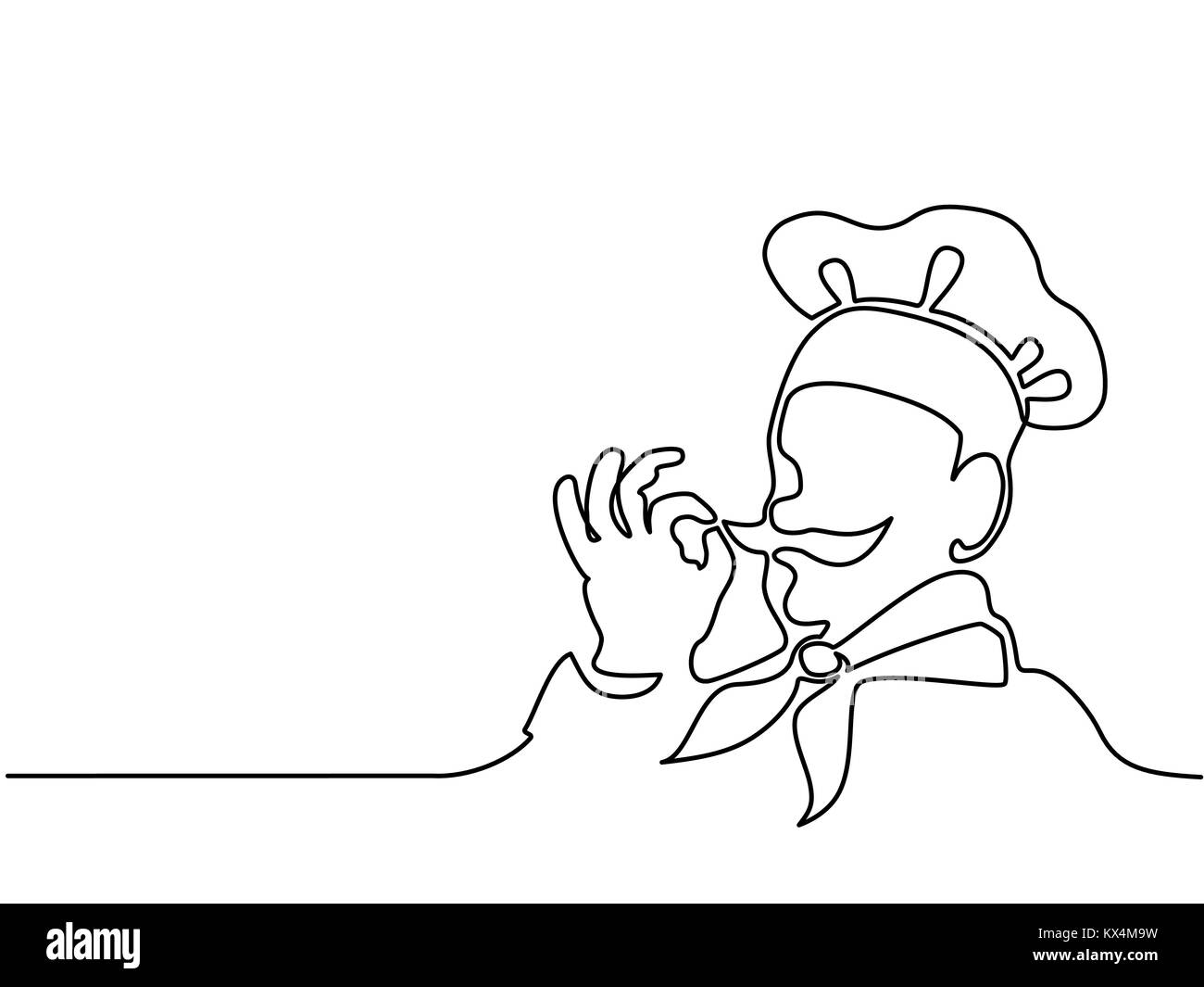 Illustration man making gesture Cut Out Stock Images & Pictures - Alamy