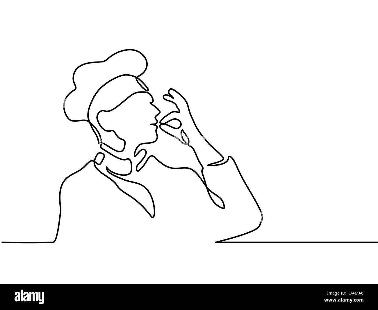 Illustration man making gesture Cut Out Stock Images & Pictures - Alamy