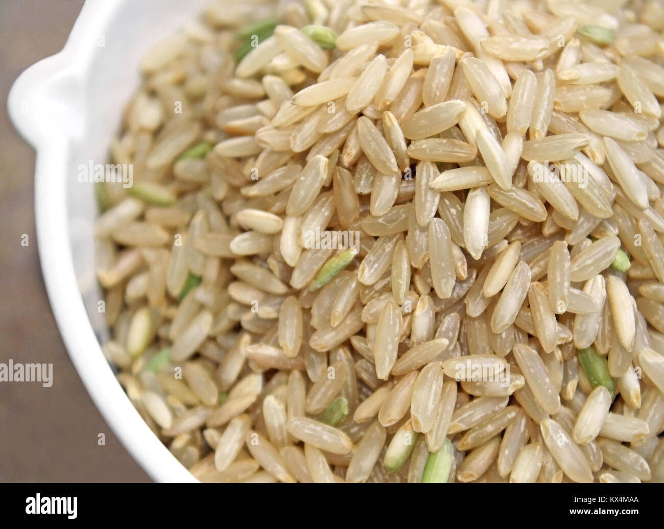 Raw brown rice hi-res stock photography and images - Alamy