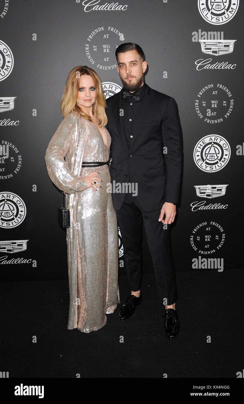 Mena Suvari, Michael Hope at arrivals for The Art Of Elysium 11th ...