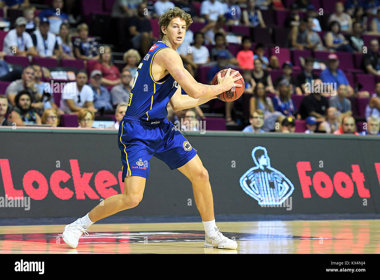Brisbane, QUEENSLAND, AUSTRALIA. 7th Jan, 2018. Tom Fullarton of the ...