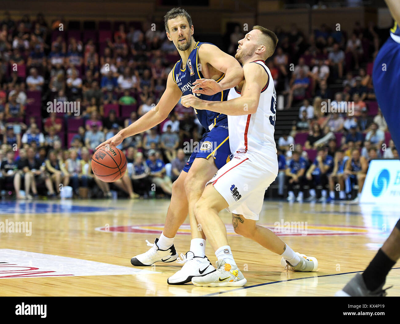Brisbane, QUEENSLAND, AUSTRALIA. 7th Jan, 2018. Daniel Kickert of the ...