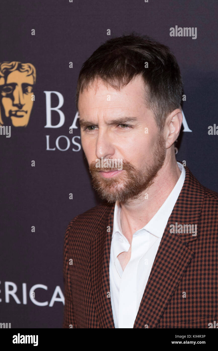 Los Angeles, USA. 06th Jan, 2018. Sam Rockwell attends the BAFTA Los ...