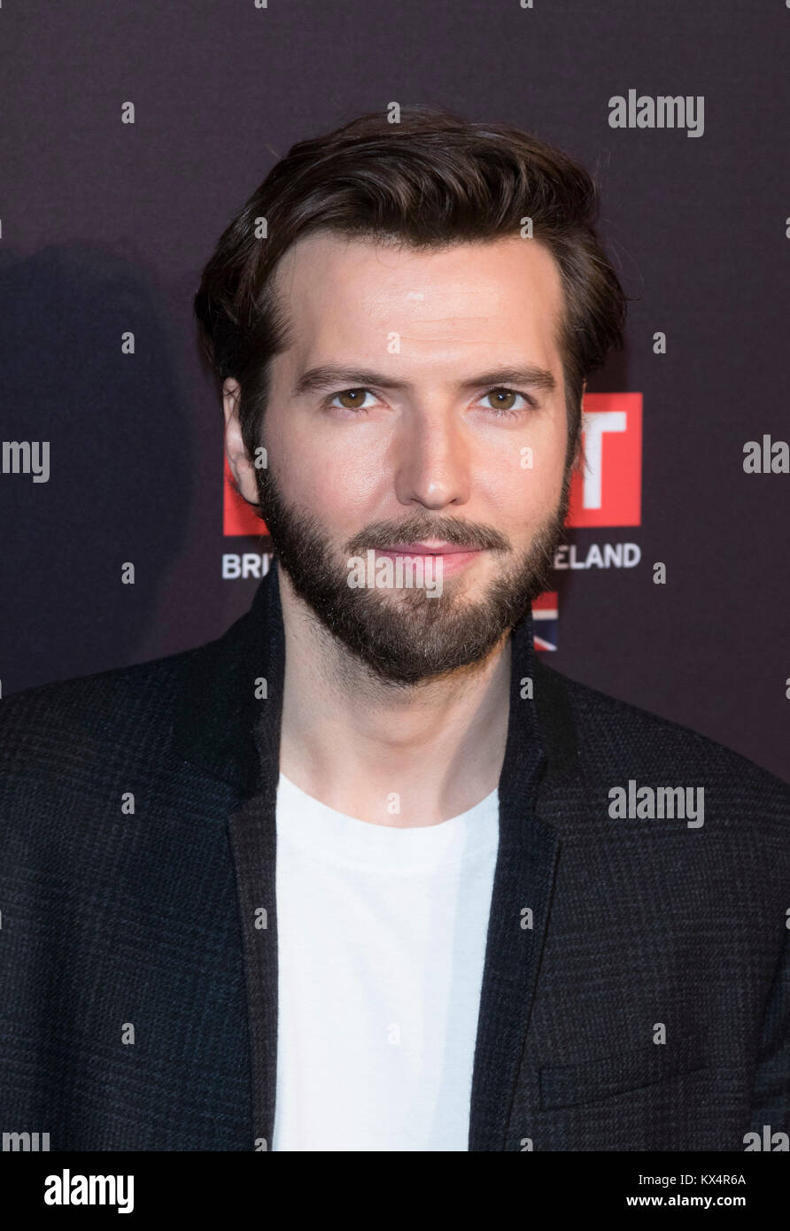 Guy Burnet attends the BAFTA Los Angeles Awards Season Tea Party at ...