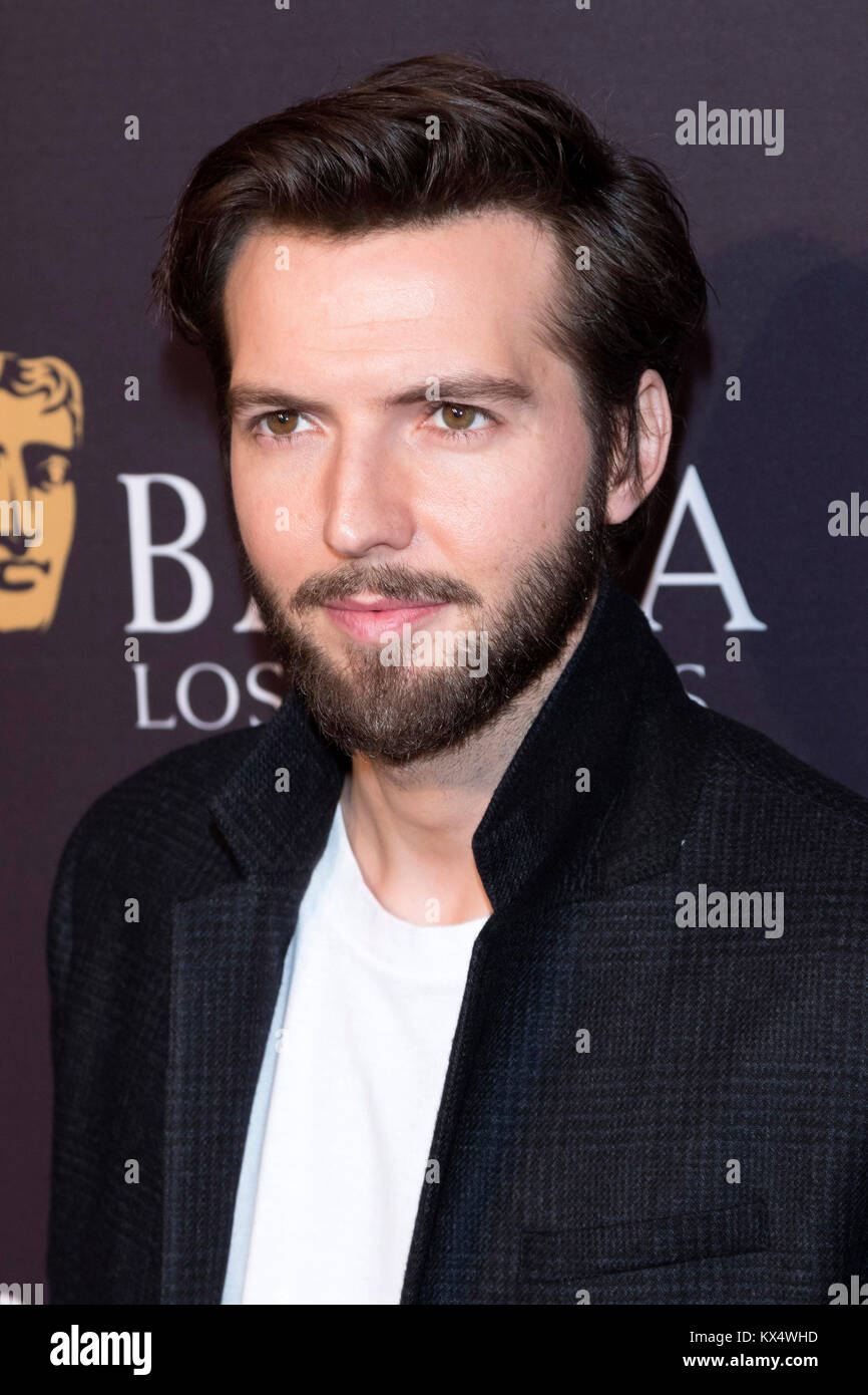 Beverly Hills, USA. 06th Jan, 2018. Guy Burnet attends the BAFTA Los ...
