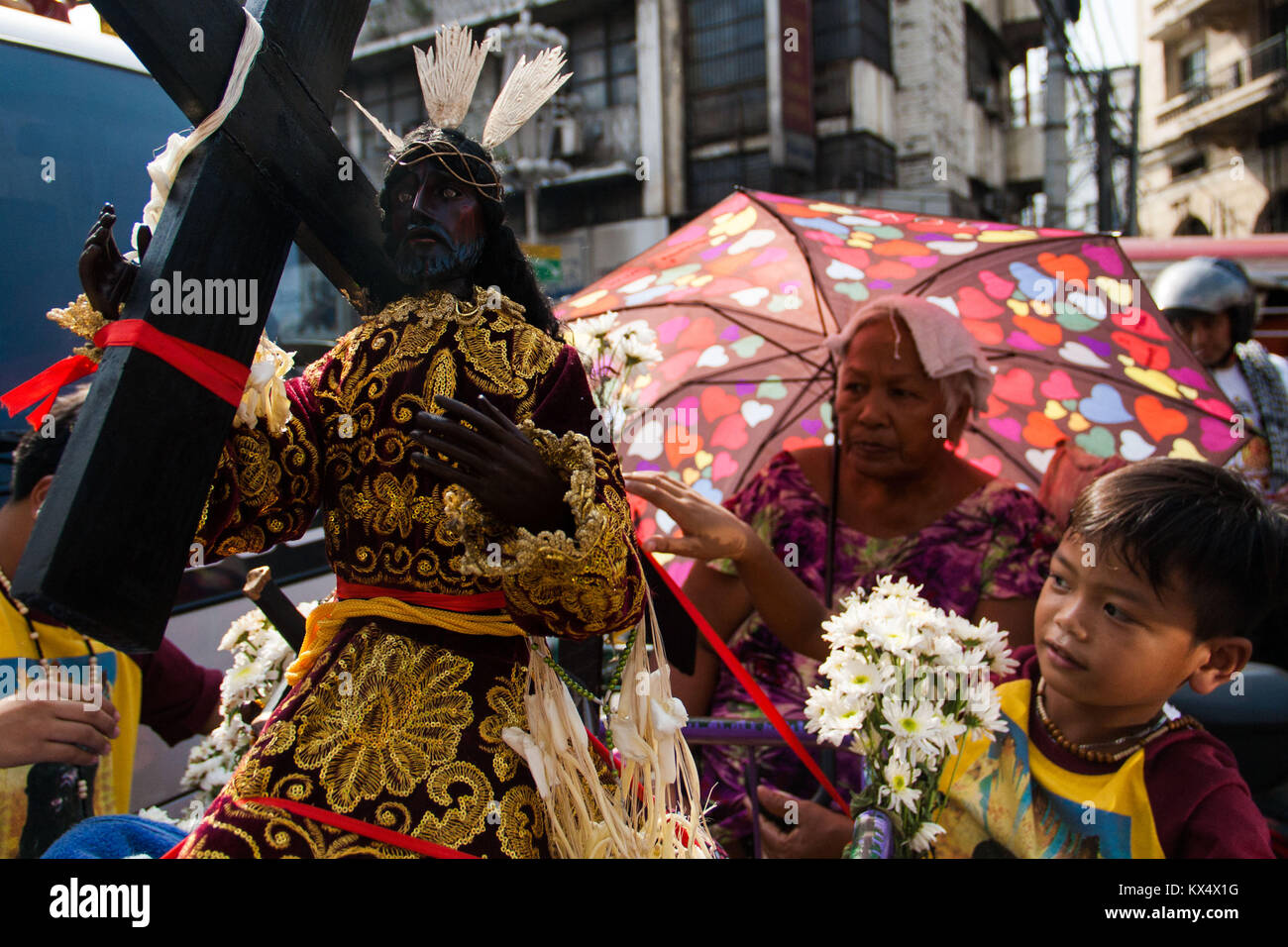 Quiapo church black nazarene manila High Resolution Stock Photography ...